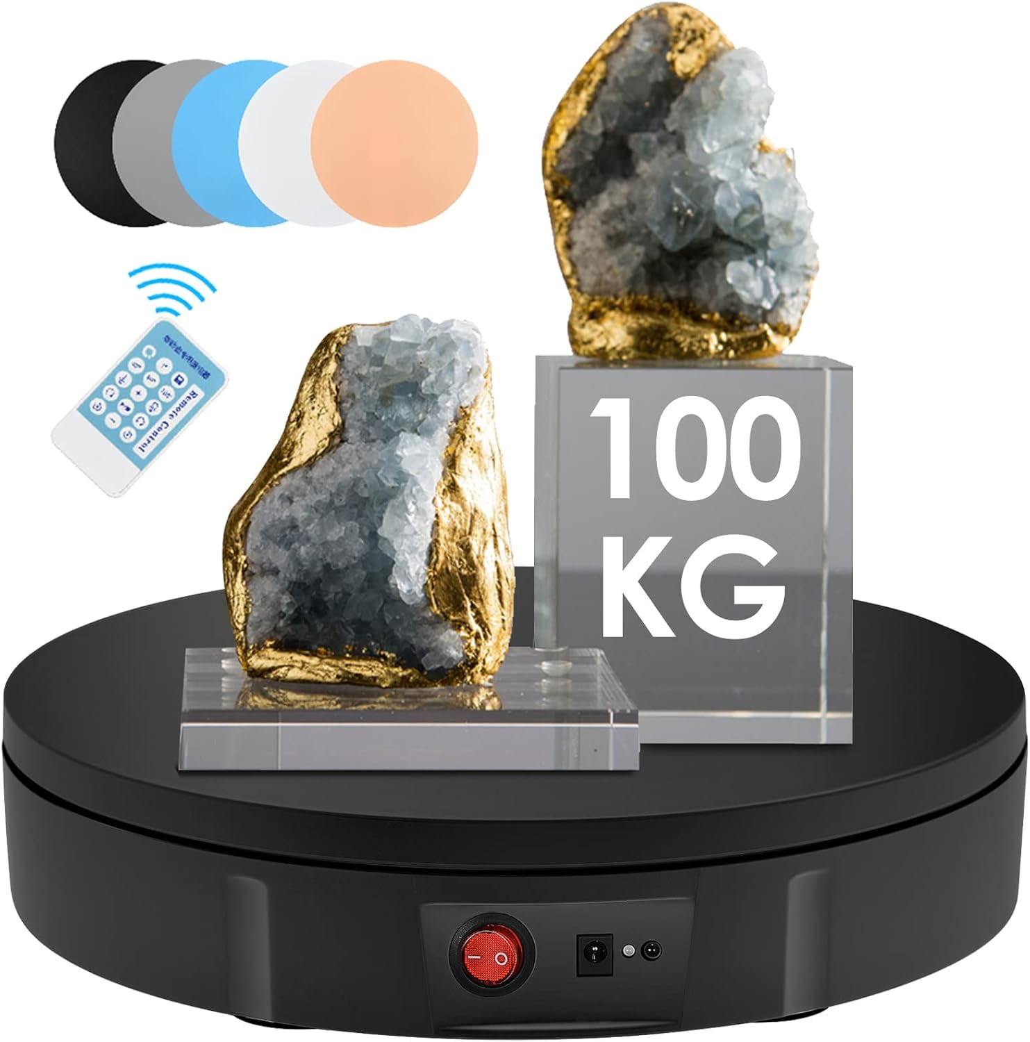 Hydanny Electric Rotating Turntable 100KG Professional Electric ...