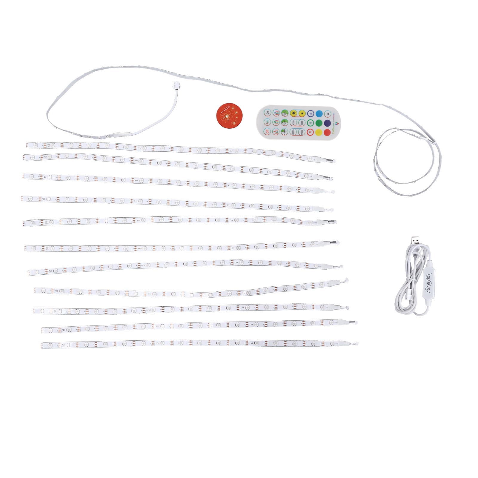 Hydanny Fireworks Led Lights Intelligent Control Music Lighting ...