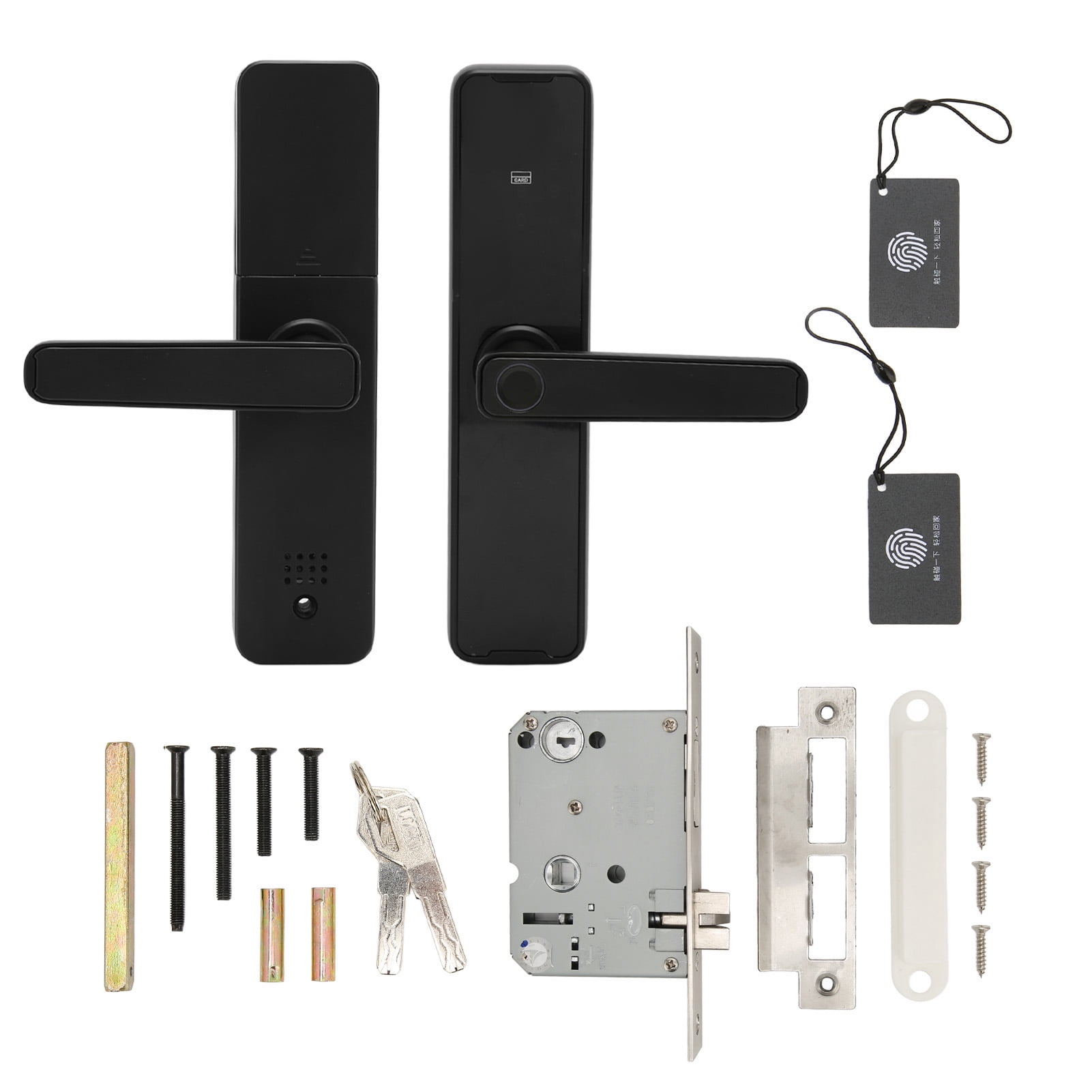 Hydanny Keyless Entry Door Lock Double Lock Cylinder IC Card ...