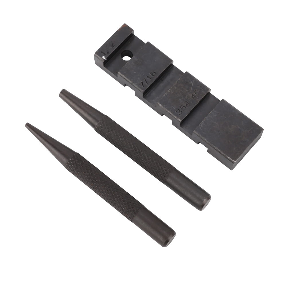 Hydanny Pocket Chainsaw Bar Chain Link Revit Punch Tool - Black 3-Piece ...