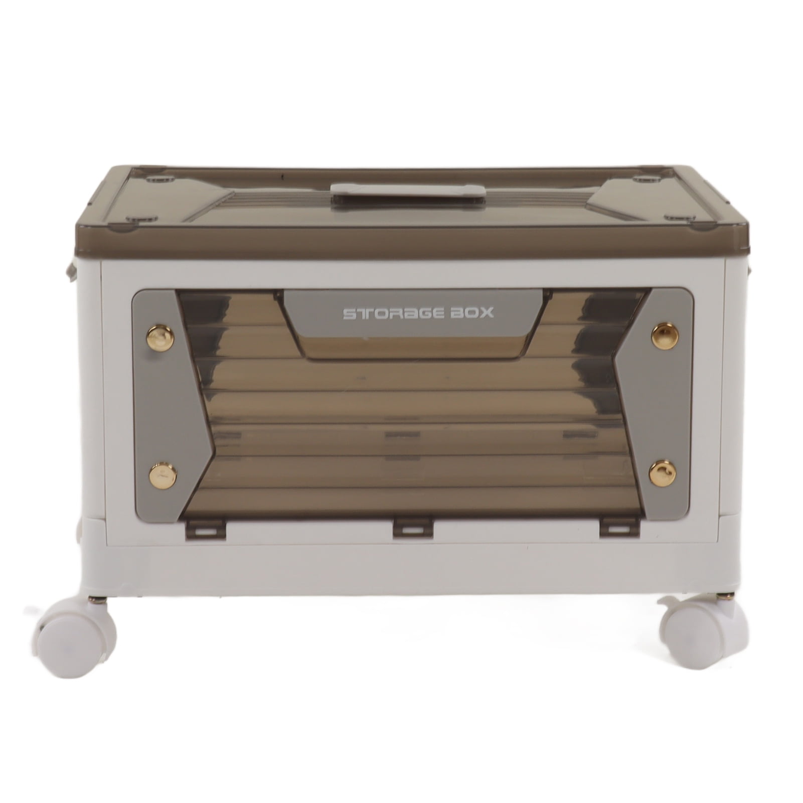 Hydanny Portable Foldable Storage Bin with Wheel Base, 1-Level ...