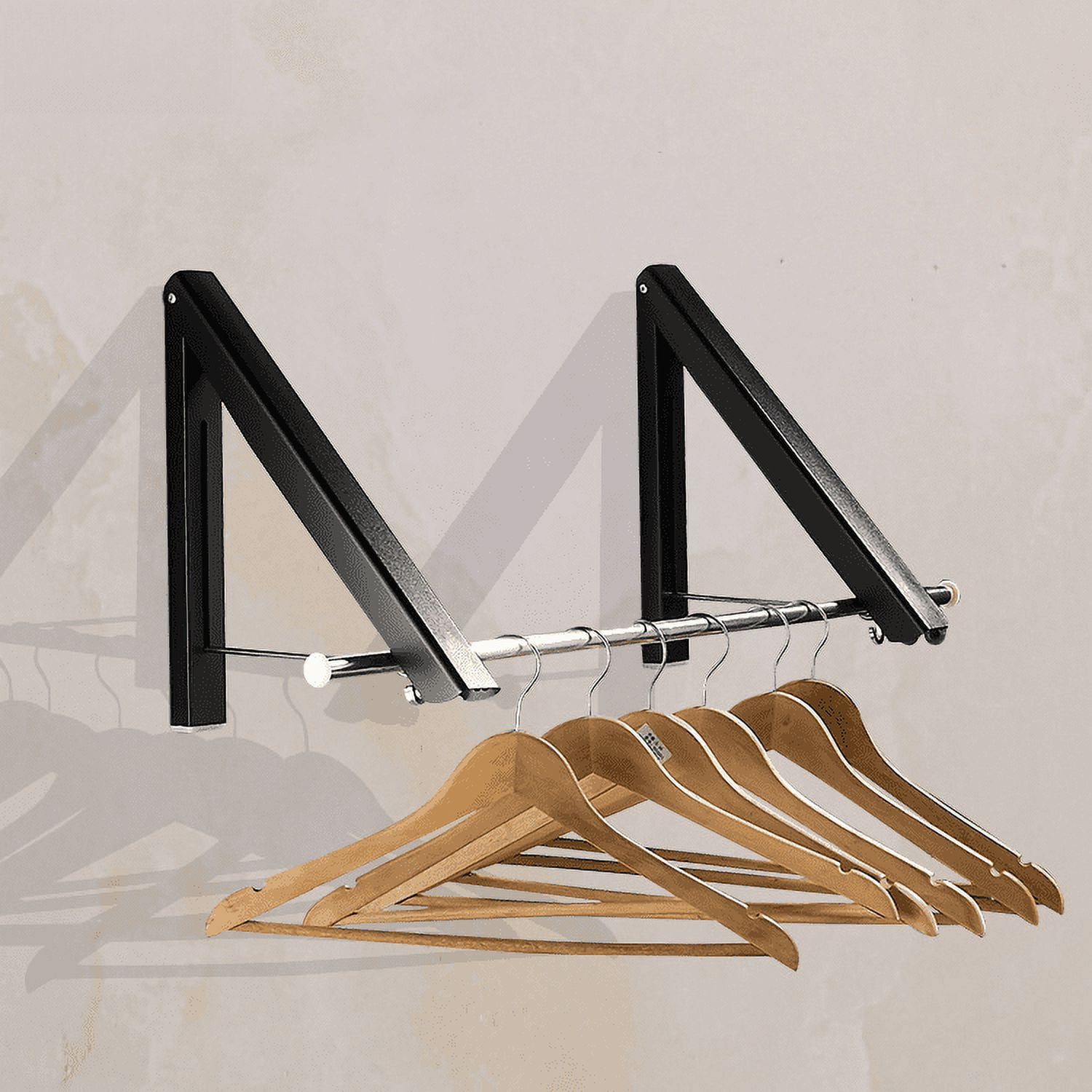 Hydanny Space aluminum folding drying rack wall hanging telescopic ...