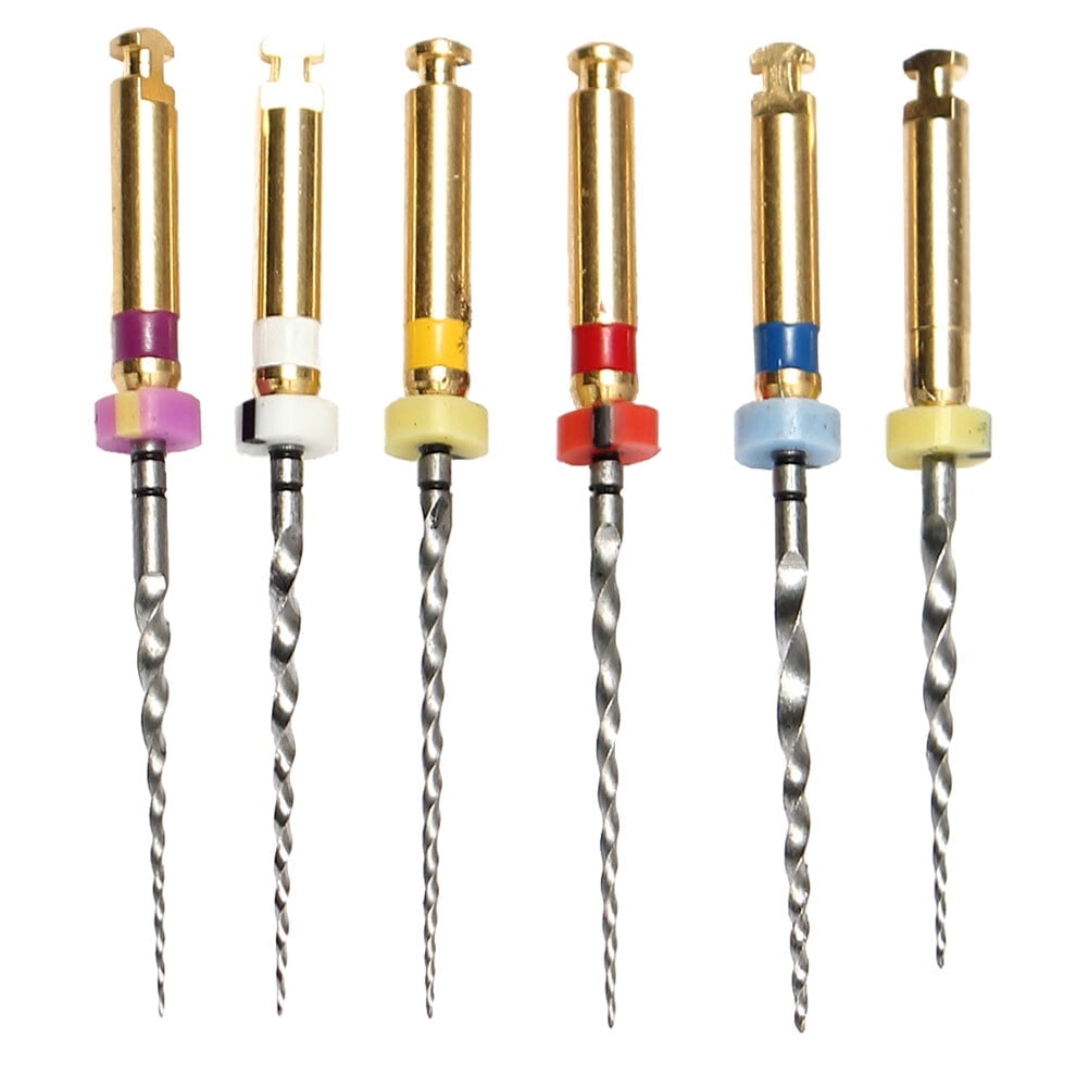 Hydanny6PCS Dental Root File Electric Dental Files Tooth Root Canal ...