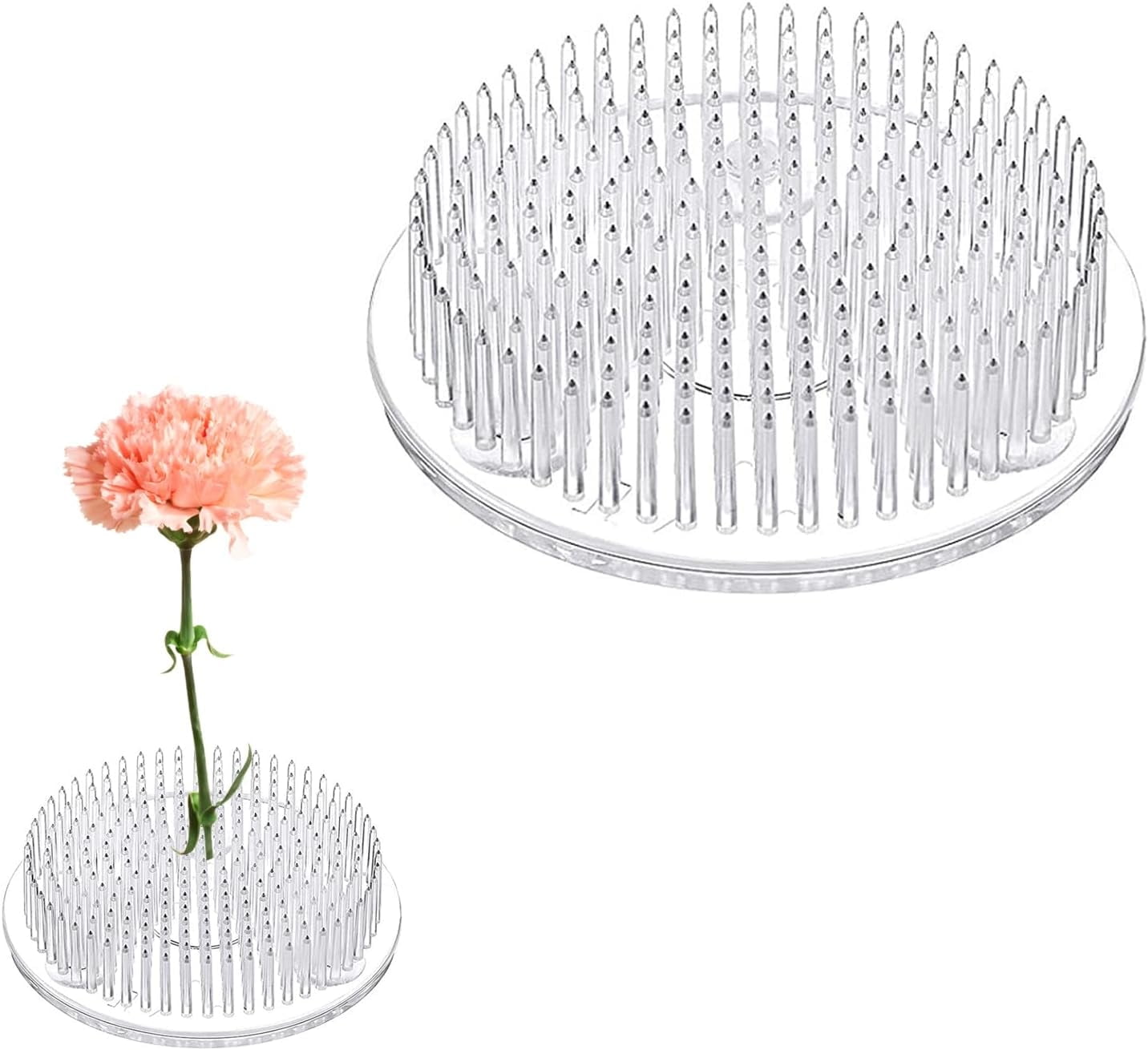 HydannyFlower Frog, Clear Flower Frogs for Arrangements Plastic Florist ...