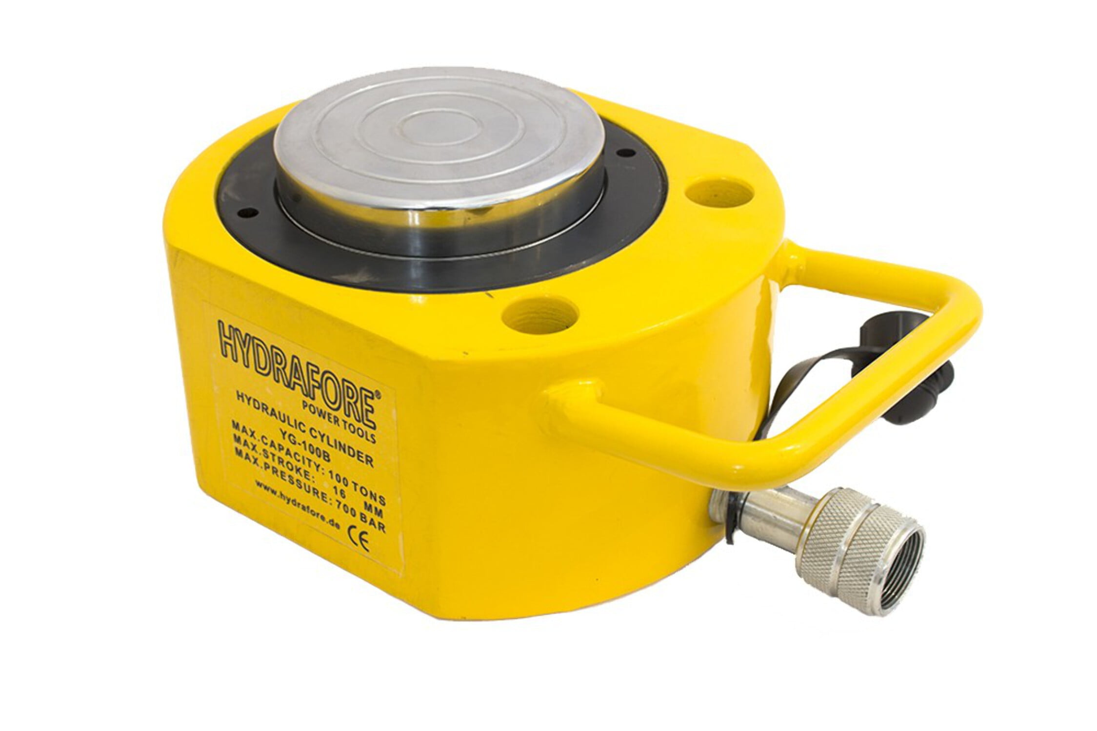 Hydaulic Low Height Cylinders (100Tons - 0.6") (YG-100B) - Walmart.com