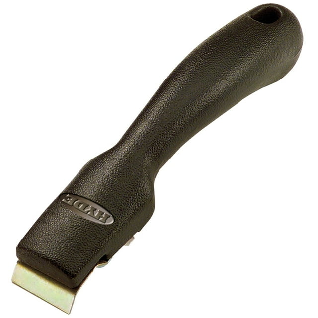 Hyde 10500 Black & Silver Paint Scraper, 2 Edge Blade, 1" - Walmart.com