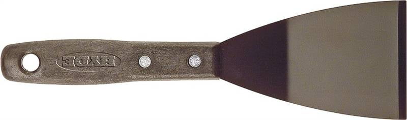 HYDE 12000 Bent Chisel Scraper, 3 in W Blade, Stiff Blade, HCS Blade ...