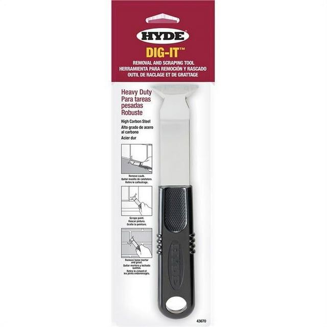 Hyde Dig-it 1-1/2 in. W High Carbon Steel Triple-Edge Multi-Purpose ...