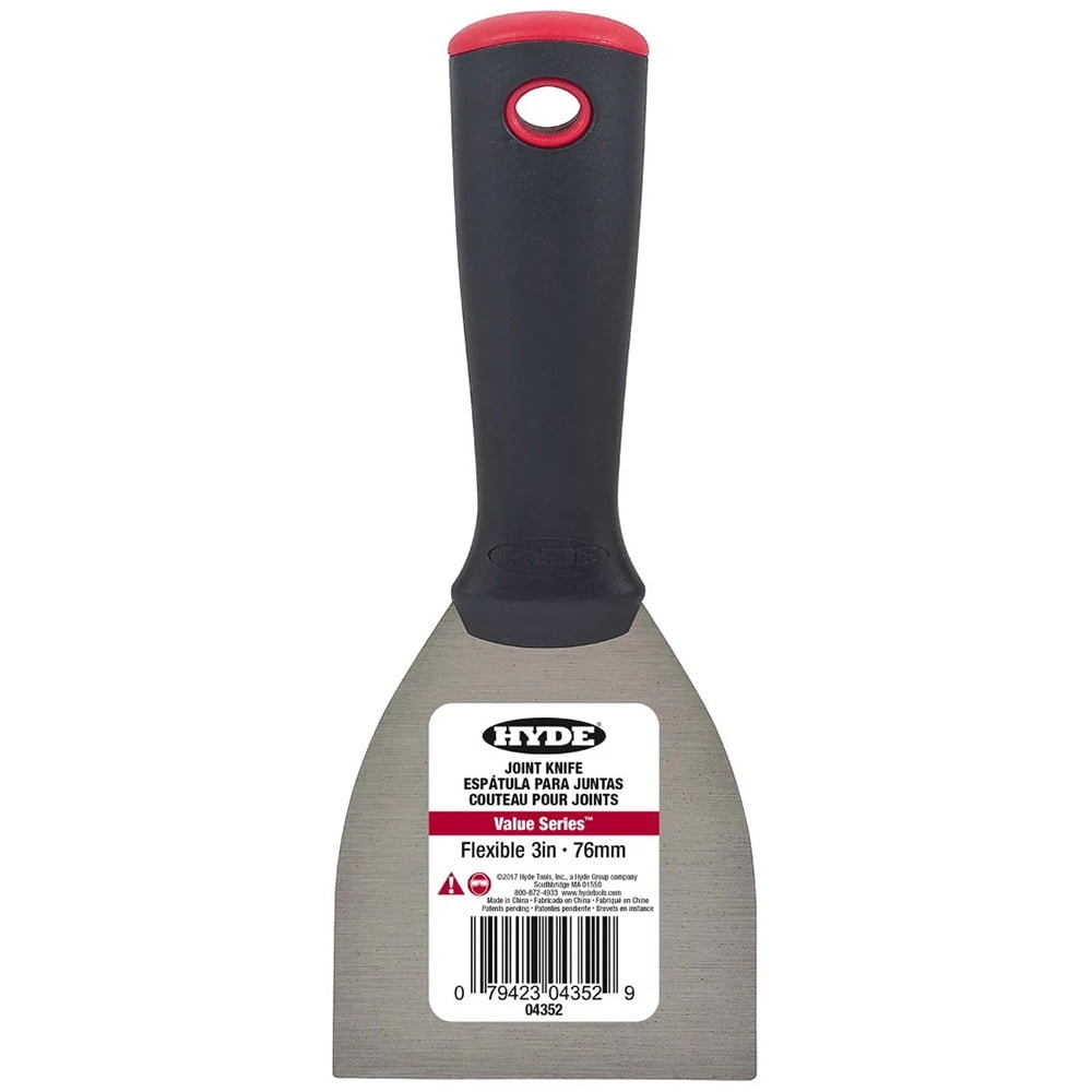 Hyde Putty Knife,Flexible,3",Carbon Steel 04352 - Walmart.com