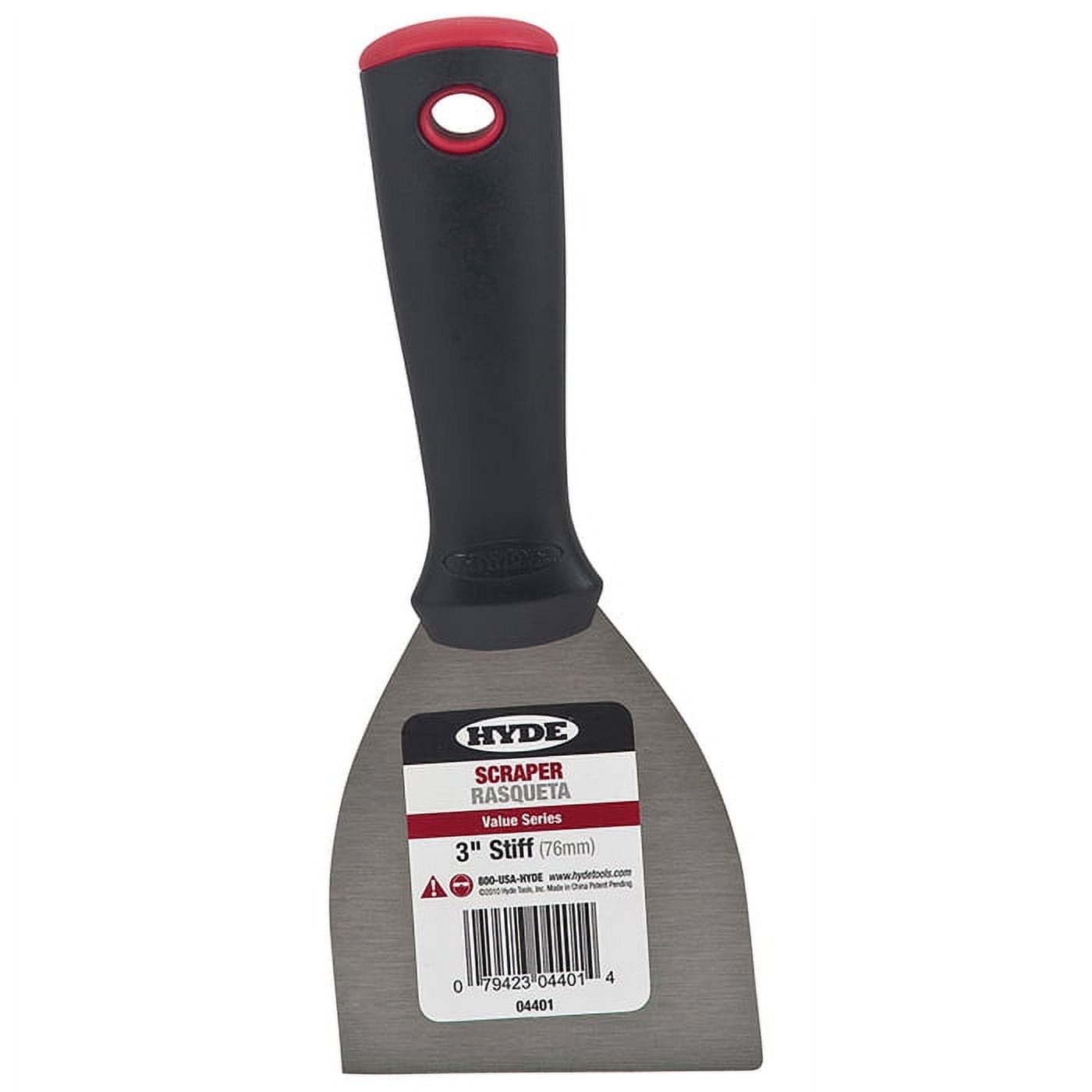 Hyde Putty Knife,Stiff,3",Carbon Steel 04401 - Walmart.com