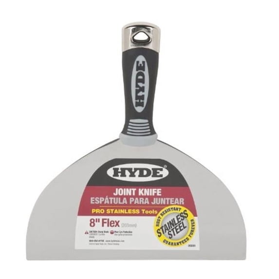 Hyde 6881 Pro Stainless Steel Joint Knife 0.75 In. H X 8 In. W X 8.5 In ...