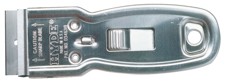 Hyde Scraper,Straight,Carbon Steel,7/8"W 13000 - Walmart.com
