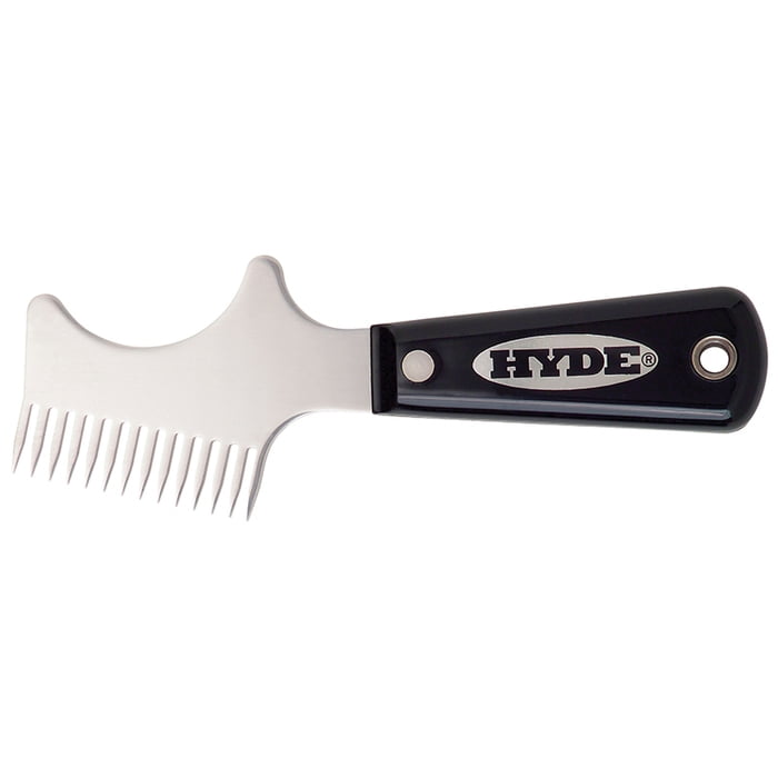 Hyde Black & Silver Stainless Steel Brush & Roller Cleaner 45960 ...