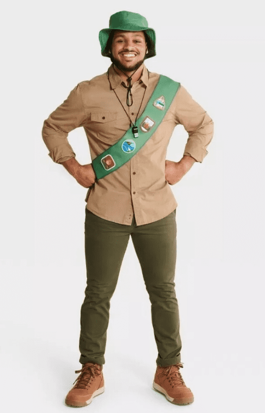 Hyde and Eek - Adult Scout Costume (One Size Fits Most) - Walmart ...