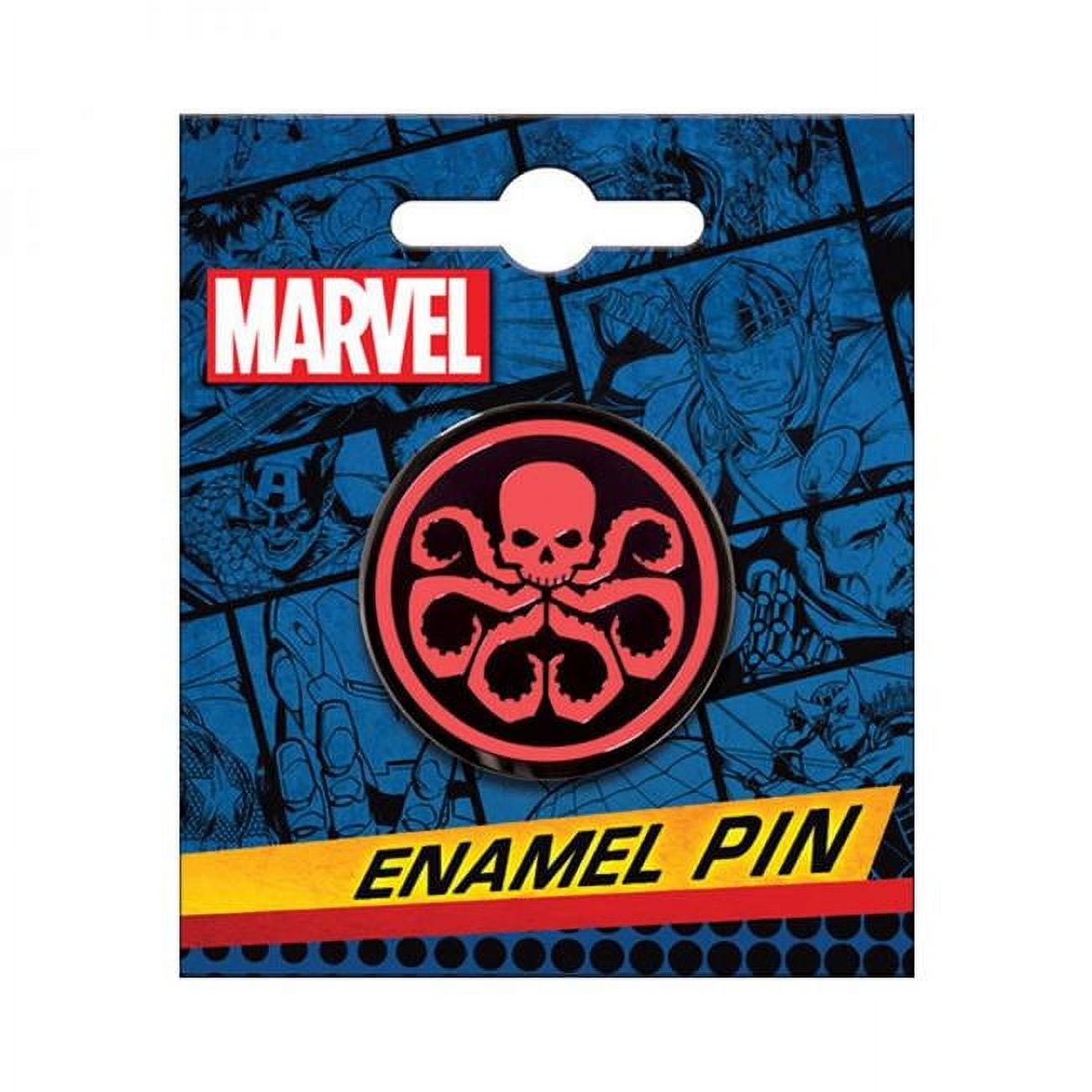 Ata-Boy Marvel Comics Hydra Insignia 1" Full Color Enamel Pin - Walmart.com