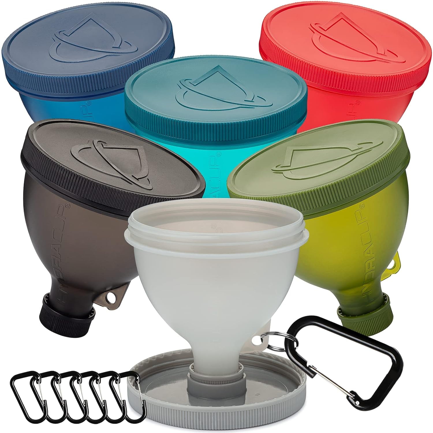 Hydra Cup [6 Pack] ProStand Funnel Set w/Stand for Filling Water ...
