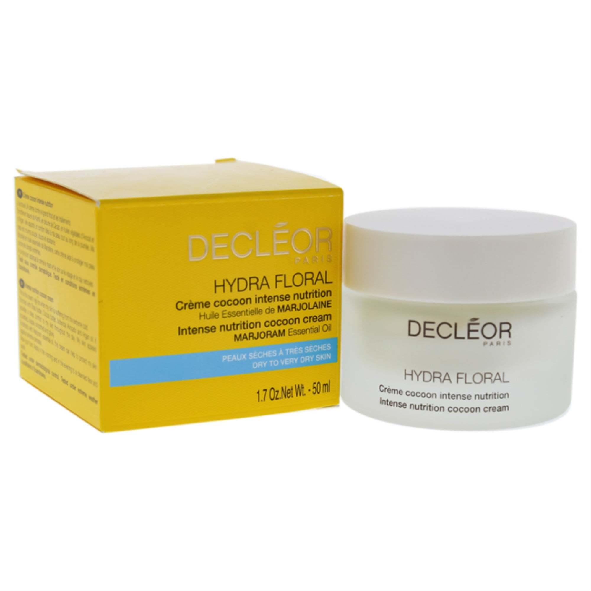 Hydra Floral Intense Nutrition Cocoon Cream by Decleor for Unisex - 1.7 ...