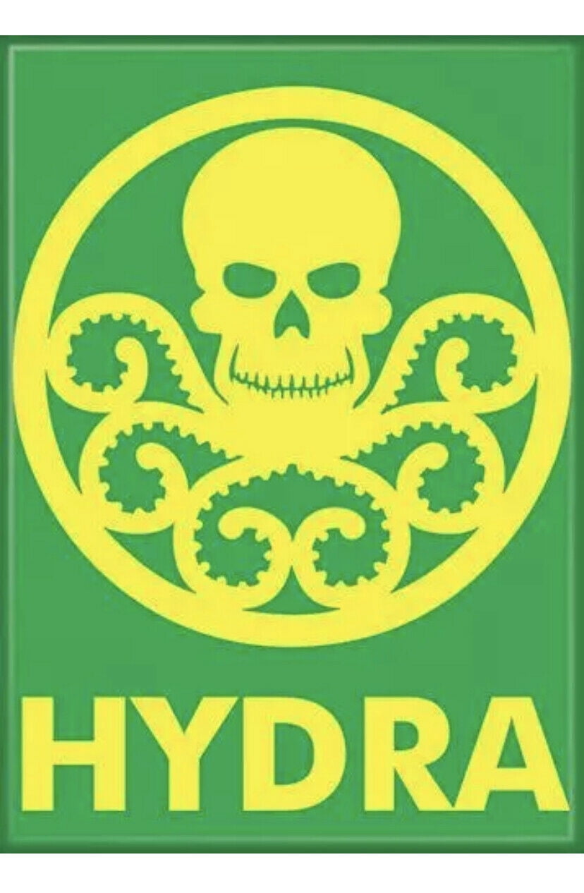 Marvel Comics Hydra Insignia Refrigerator Magnet - Walmart.com
