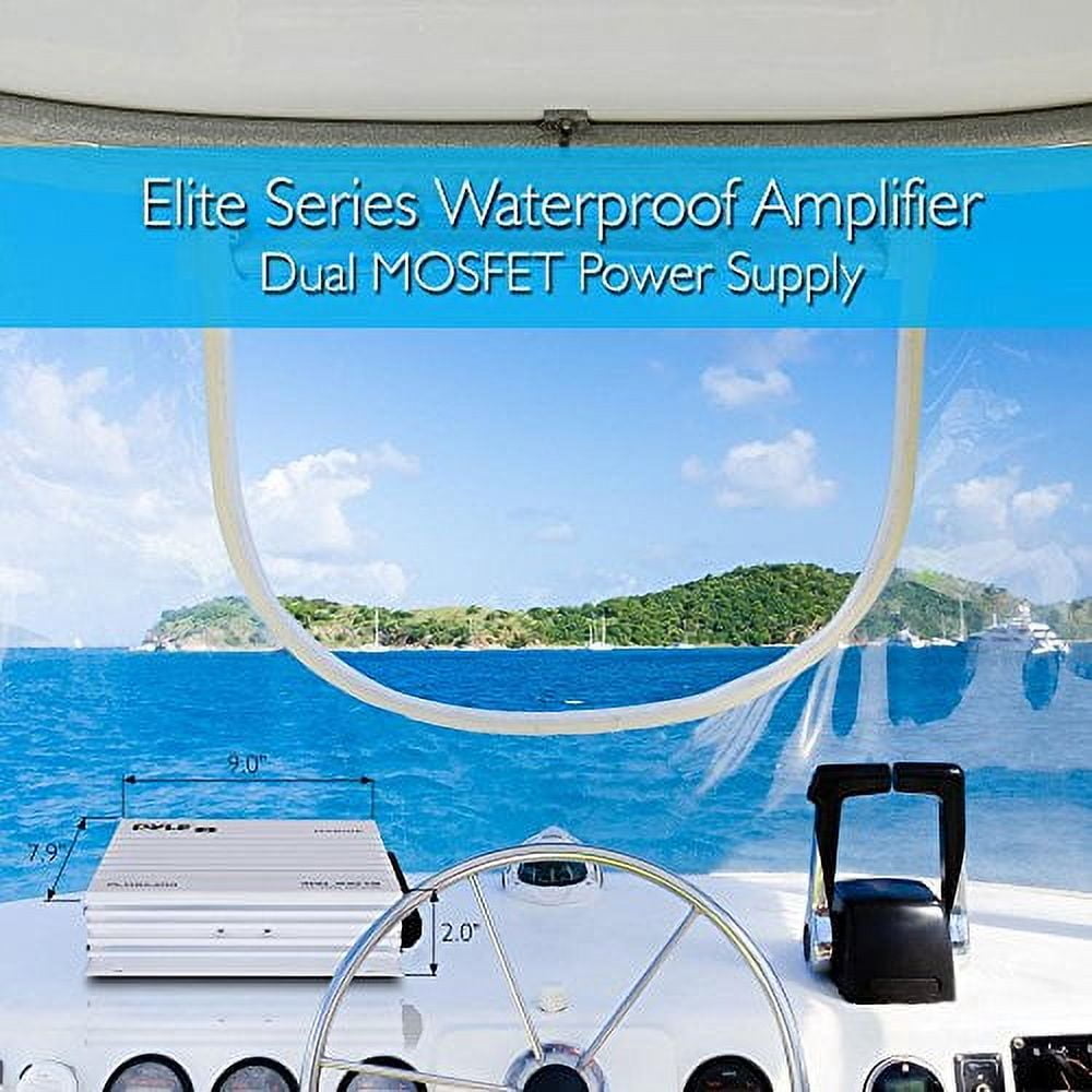 Hydra Marine Amplifier - Upgraded Elite Series 400 Watt 4 - Channel ...