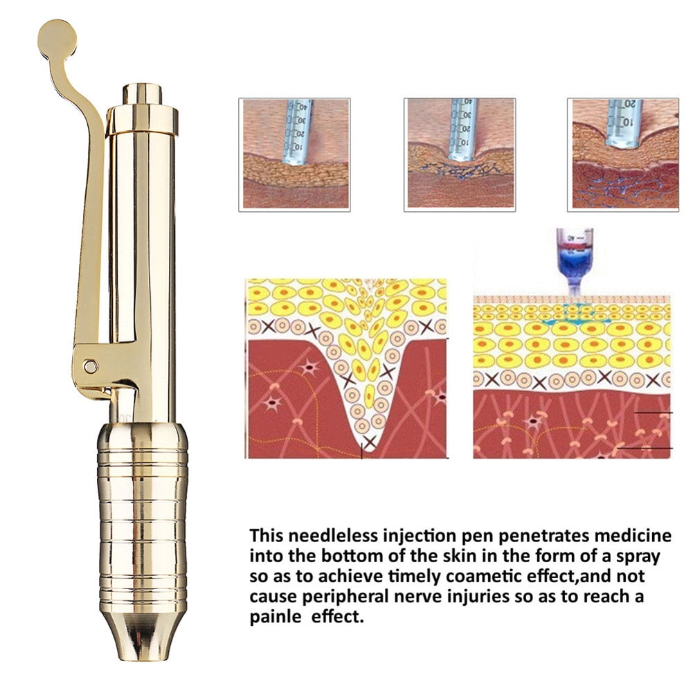 Hydra Needle Free Injection Pen Silent Continuous Injection Skin Care ...