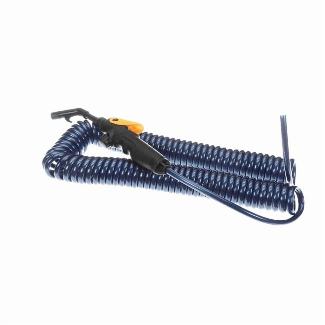 Hydra Rinse HR-KT-0017 Spiral Hose with Spray Valve - 30 ft., Portable ...