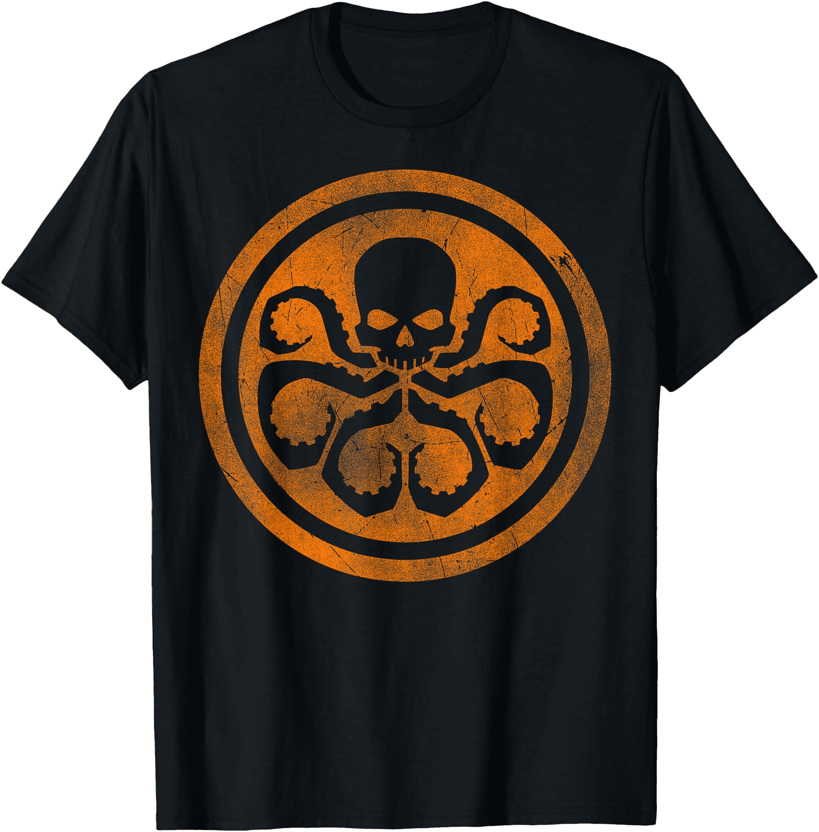 Hydra Skull Octopus Logo Orange Cut-Out Halloween - Walmart.com