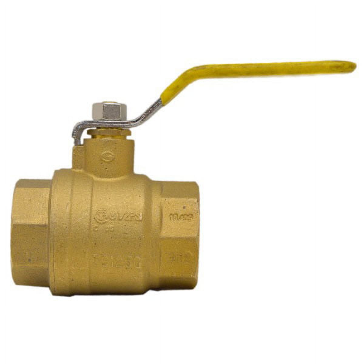 Hydra-Sports Boat Shut Off Valve 5G125G | 1 1/4 Inch 250 PSI Brass ...