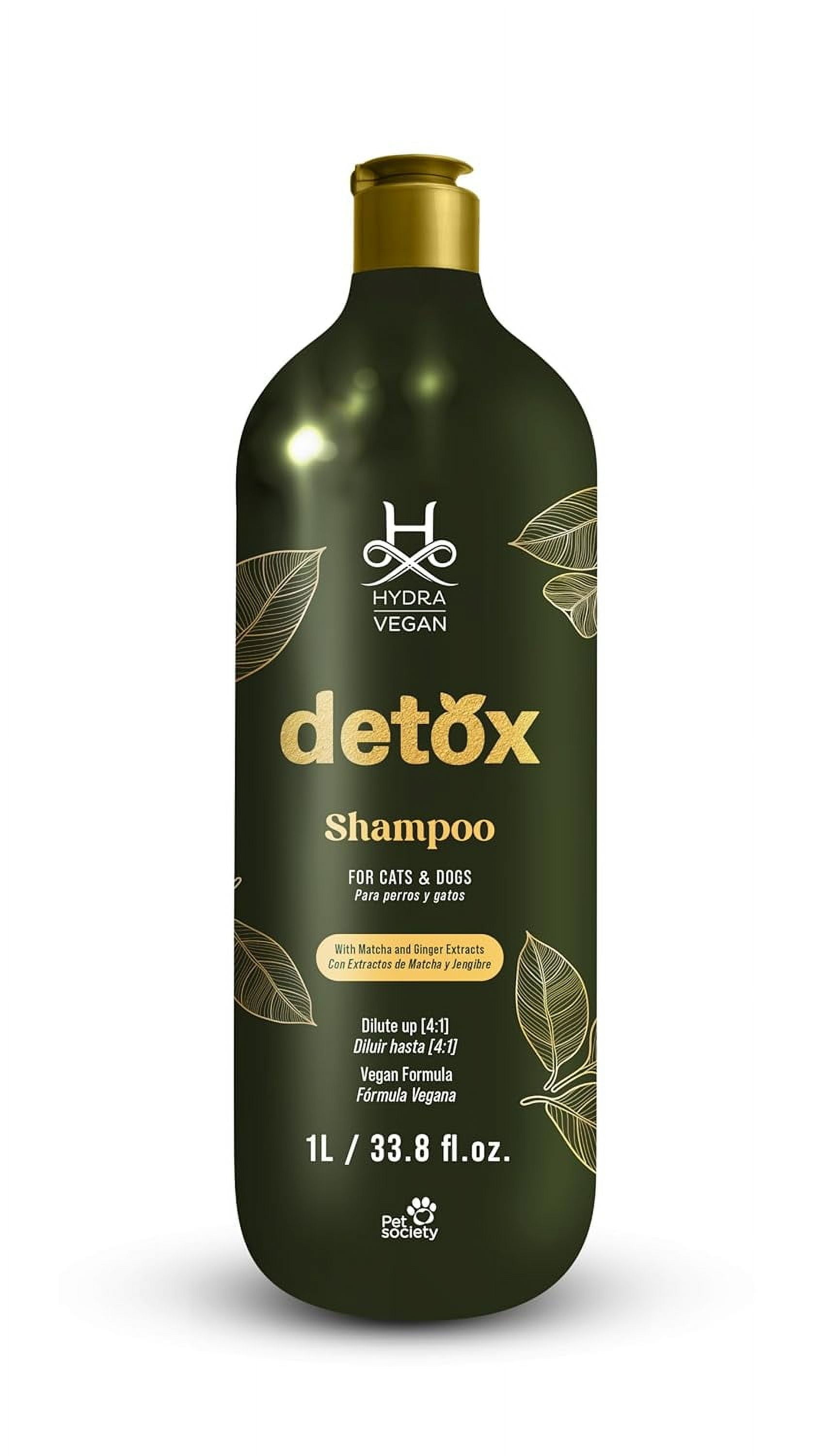 Hydra Vegan Detox Shampoo for Dogs and Cats with Matcha and Ginger ...