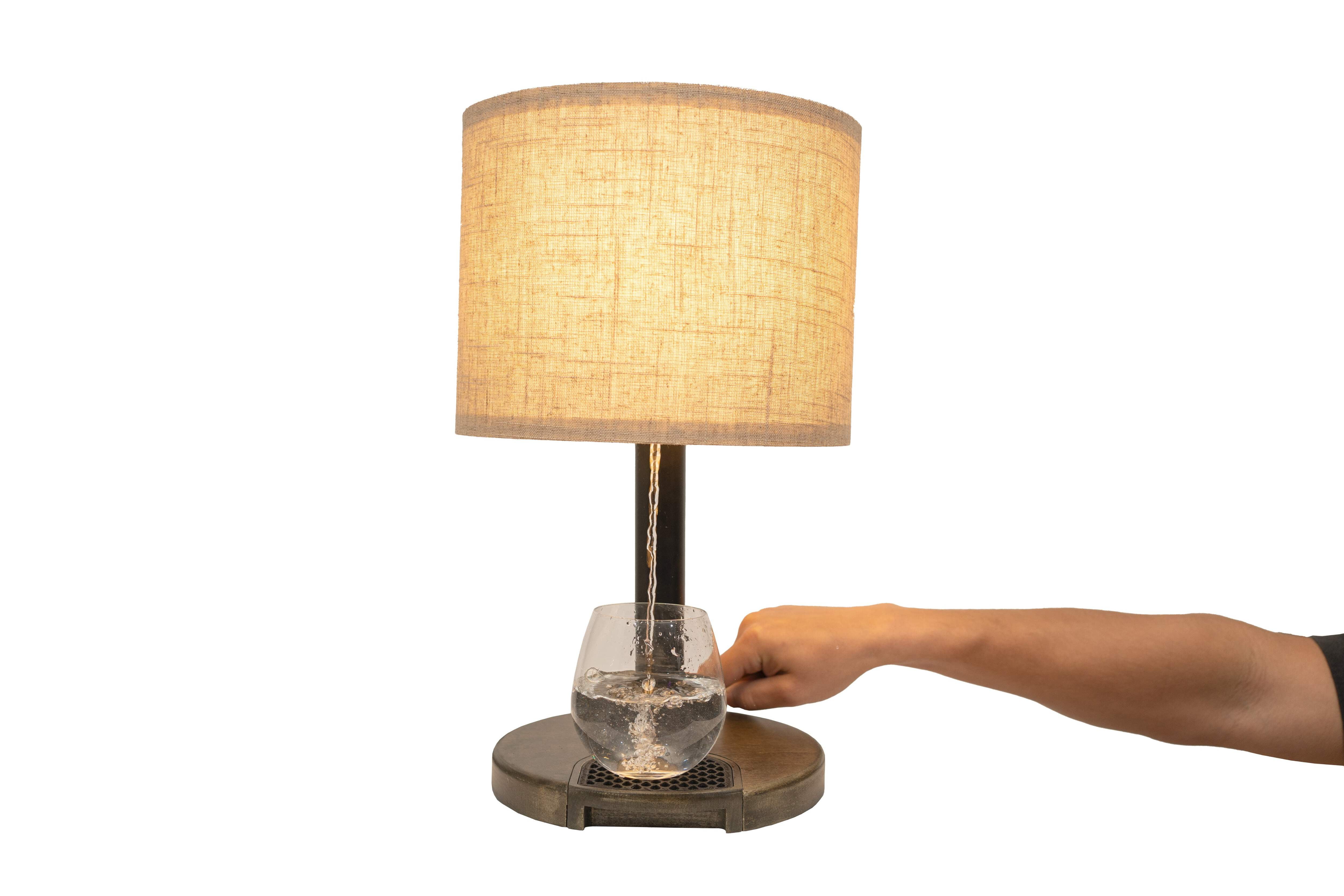 HydraLamp Water Dispenser Lamp for Bedroom and Office, Water Pump ...