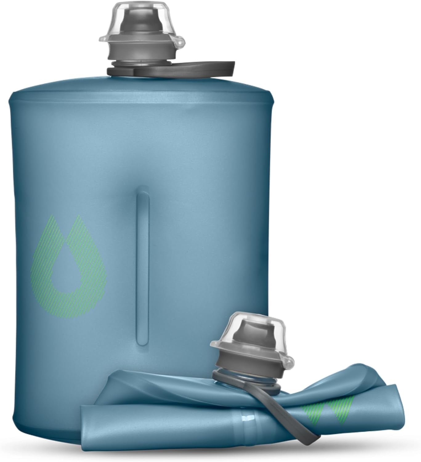 HydraPak Stow - Collapsible Backpacking Water (350ml, 500ml, 1L) - BPA ...