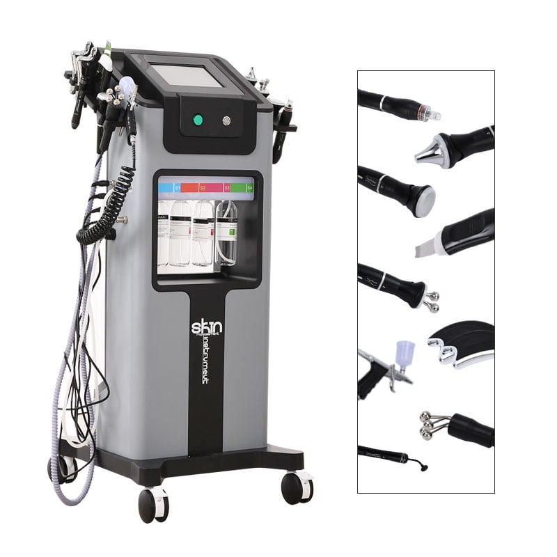 Hydrafacial Machine Professional 8 in 1 Galvanic Face Care Hydrogen ...