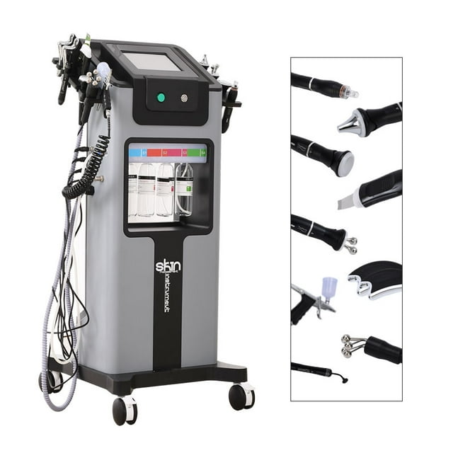 Hydrafacial Machine Professional 8 in 1 Galvanic Face Care Hydrogen ...
