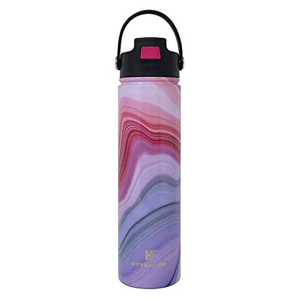 Hydraflow Hybrid - Triple Wall Vacuum Insulated Bottle with Flip Straw ...
