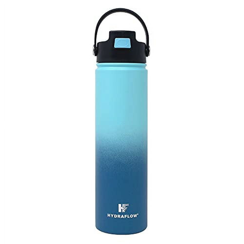 Hydraflow Hybrid - Triple Wall Vacuum Insulated Bottle with Flip Straw ...