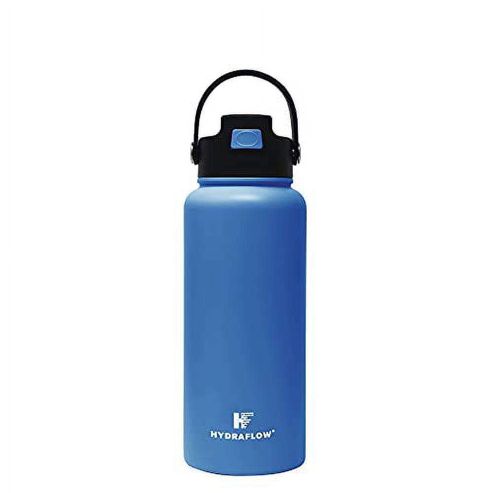 Hydraflow Hybrid - Triple Wall Vacuum Insulated Bottle with Flip Straw ...