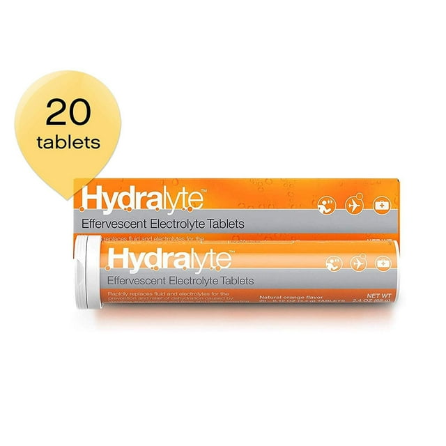 Hydralyte - Electrolyte Tablets for On-The-Go Clinical Hydration ...