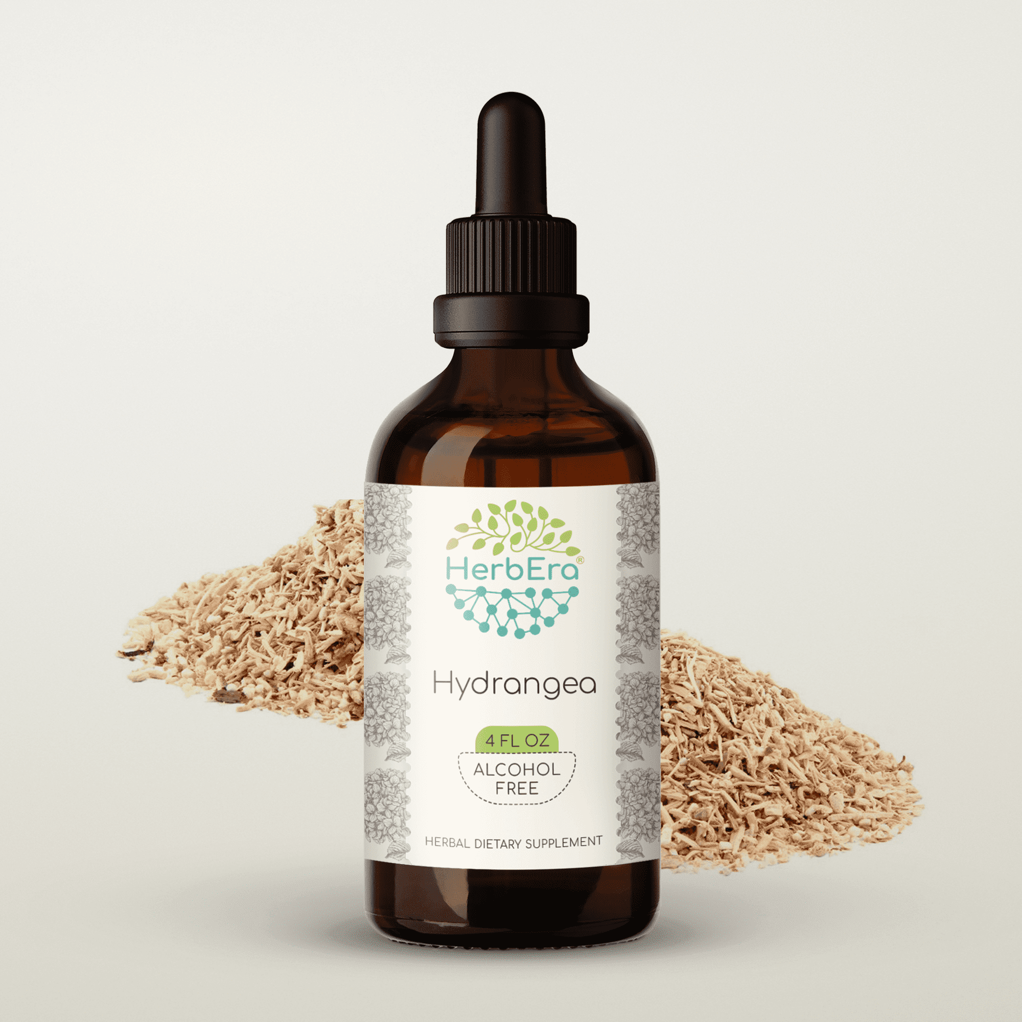 Hydrangea Alcohol-FREE Herbal Extract Tincture, Super-Concentrated ...