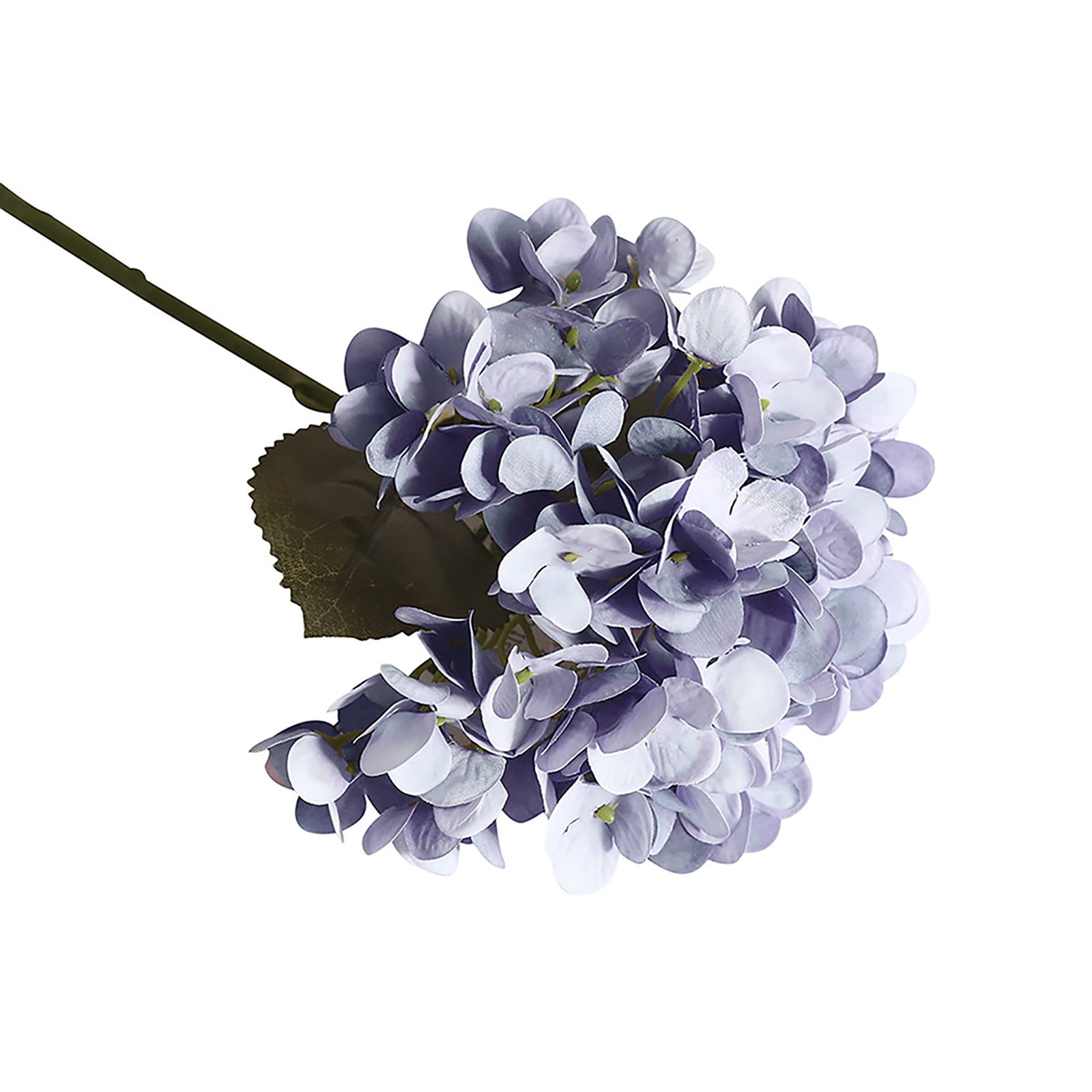 Hydrangea Artificial Flowers -12 pcs Realistic Fake Hydrangea Silk ...