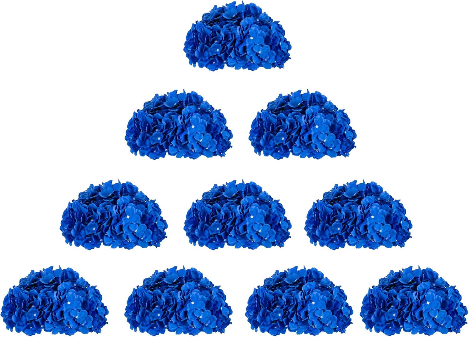 Hydrangea Artificial Flowers Ball Centerpieces 10 Pcs Fake Flowers ...