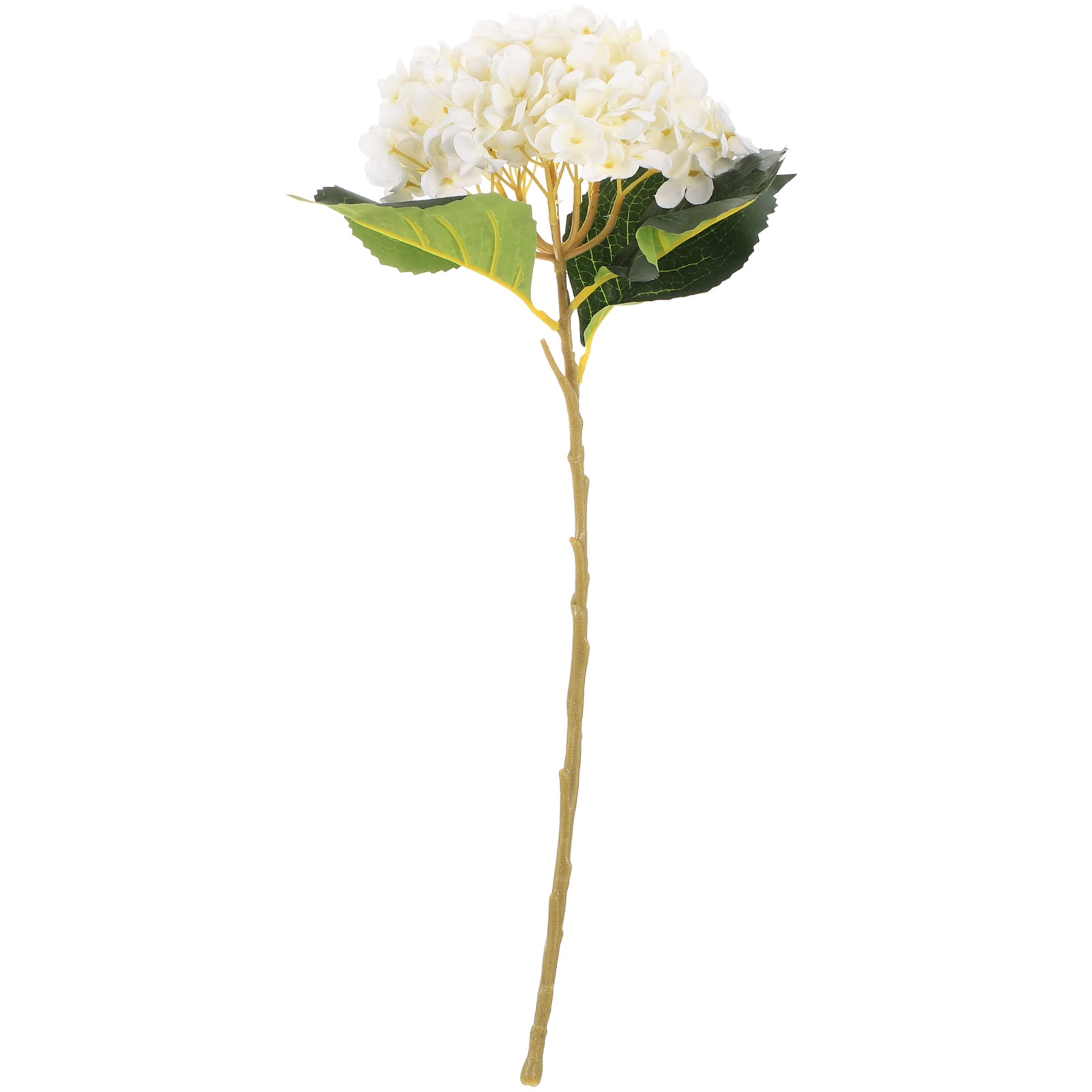 Hydrangea Flower Stem Artificial Hydrangea Silk Flowers Bouquet Faux ...
