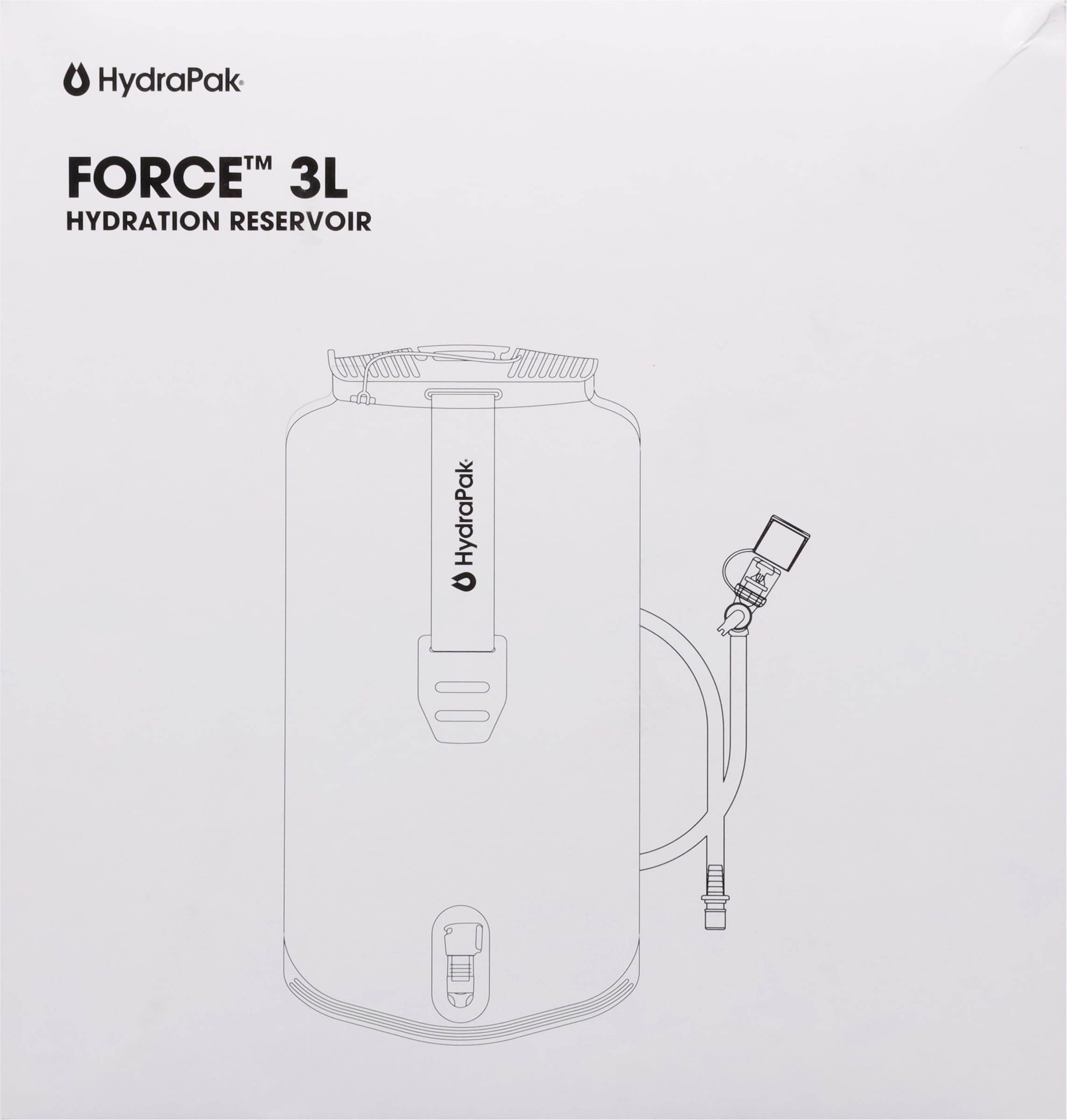 Hydrapak Force 3L Hydration Reservoir 1 ea - Walmart Business Supplies