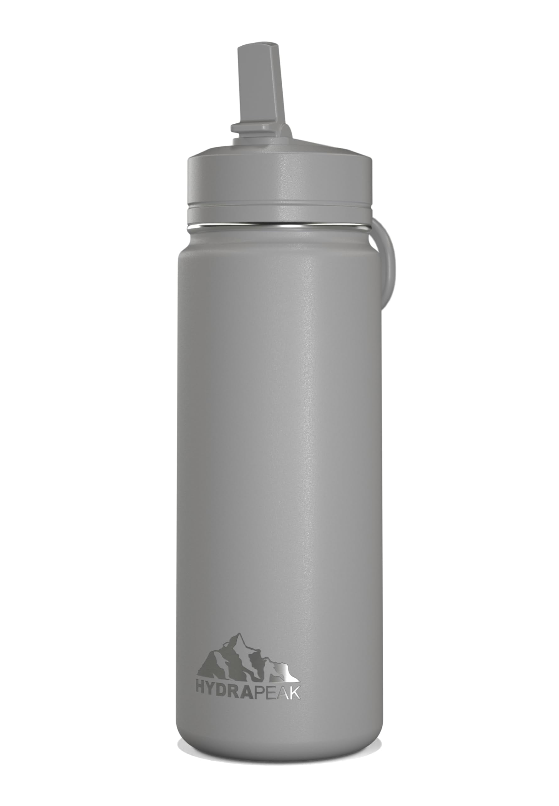 Hydrapeak Mini 20oz Kids Water Bottle with Straw Lid, Stainless Steel ...