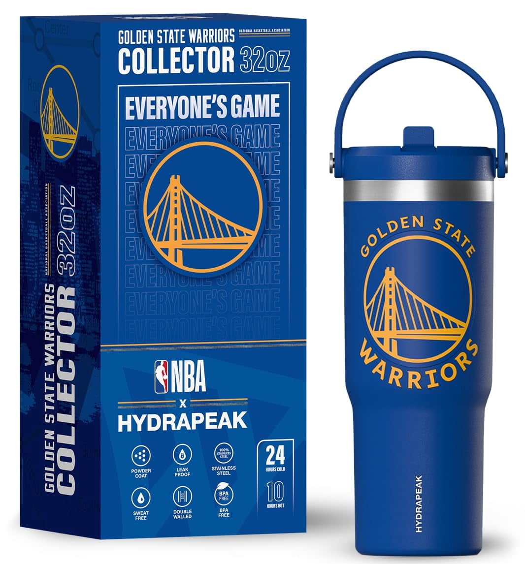 Hydrapeak x NBA Officially Licensed Golden State Warriors 32oz Nomad ...