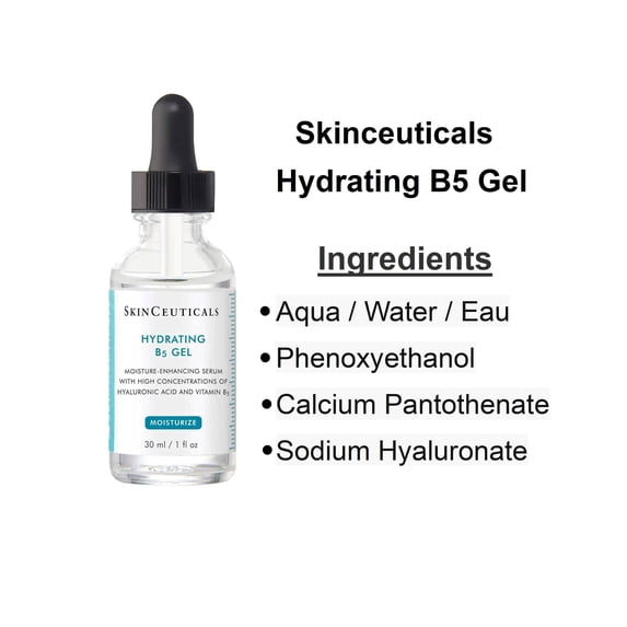 SkinCeuticals Hydrating B5 Gel, Moisture-Enhancing, Ideal for Acne ...
