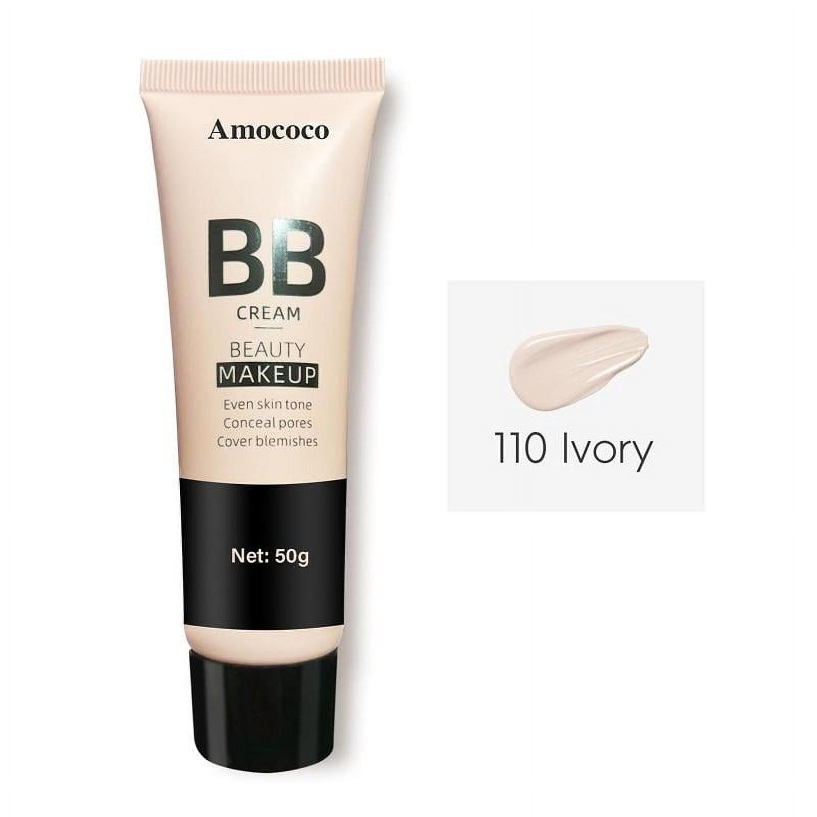 Hydrating BB Cream, Full-Coverage Foundation&Concealer, Color ...