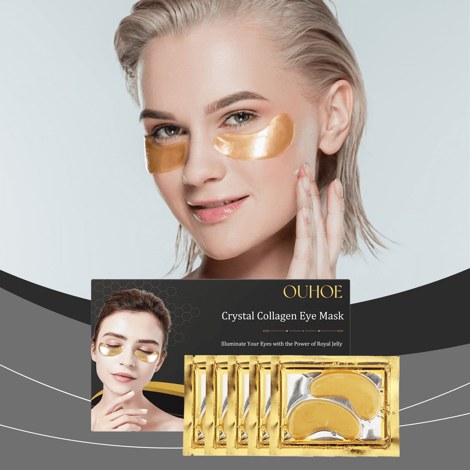 Hydrating Brightening Eye Mask 25ml Moisturizing Wrinkle Removing, Eye ...