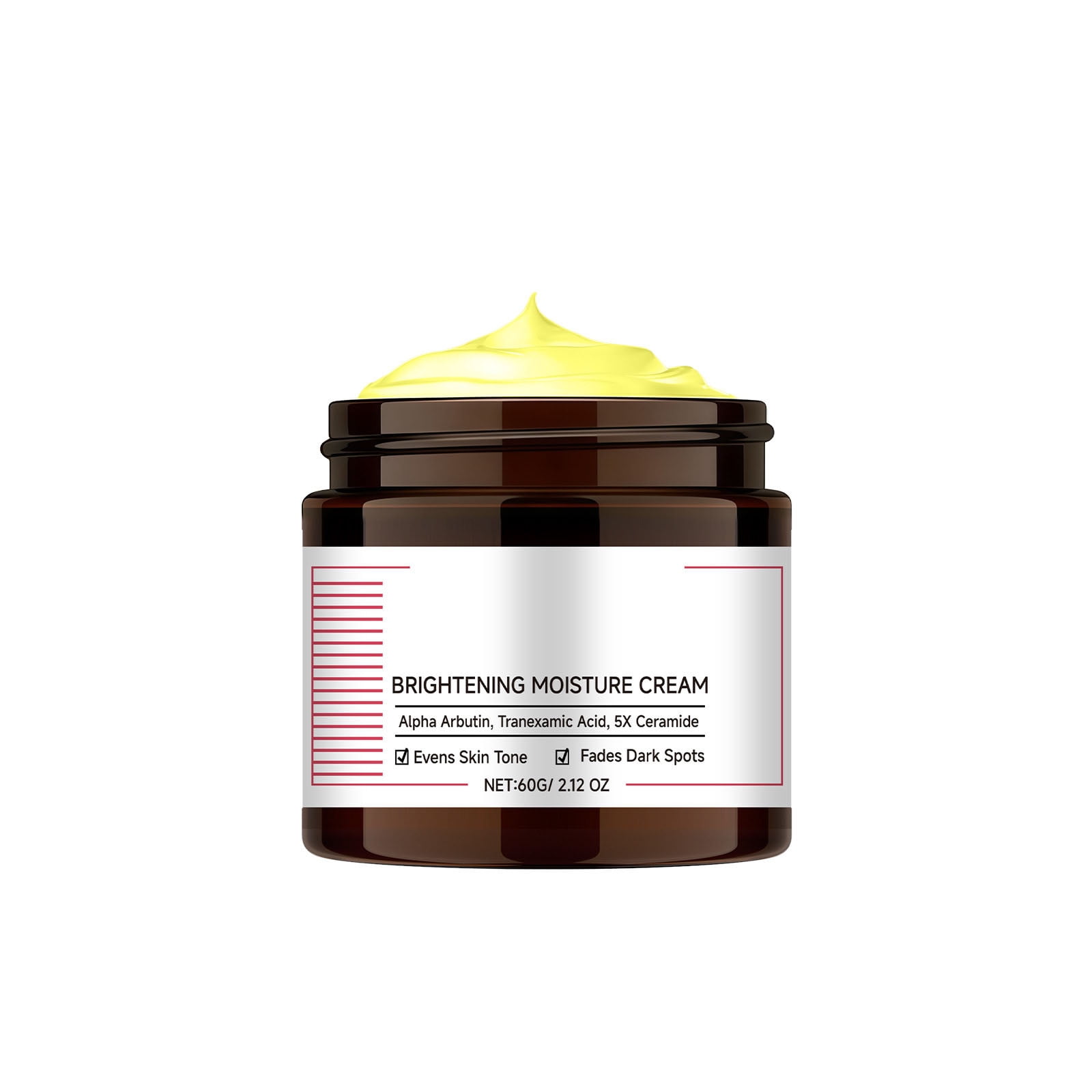 Hydrating Brightening Face Moisturizer Cream with Ceramides ...