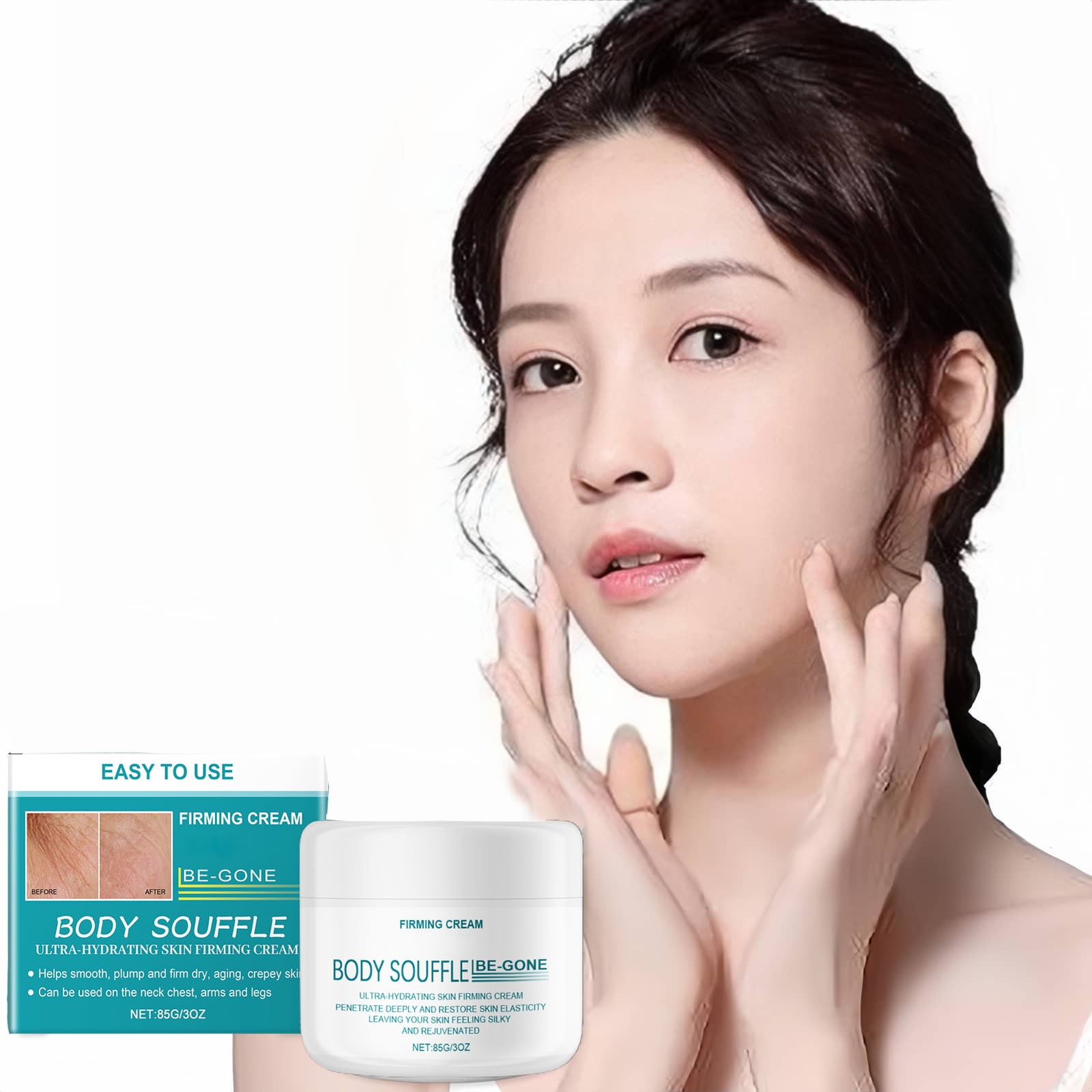 Hydrating Crepe Skin Firming For Neck Chest Arms & Legs - Walmart.com