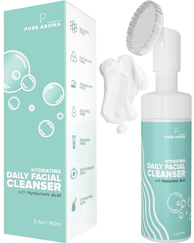 Hydrating Daily Facial Cleanser | Foaming Face Wash & Makeup Remover ...