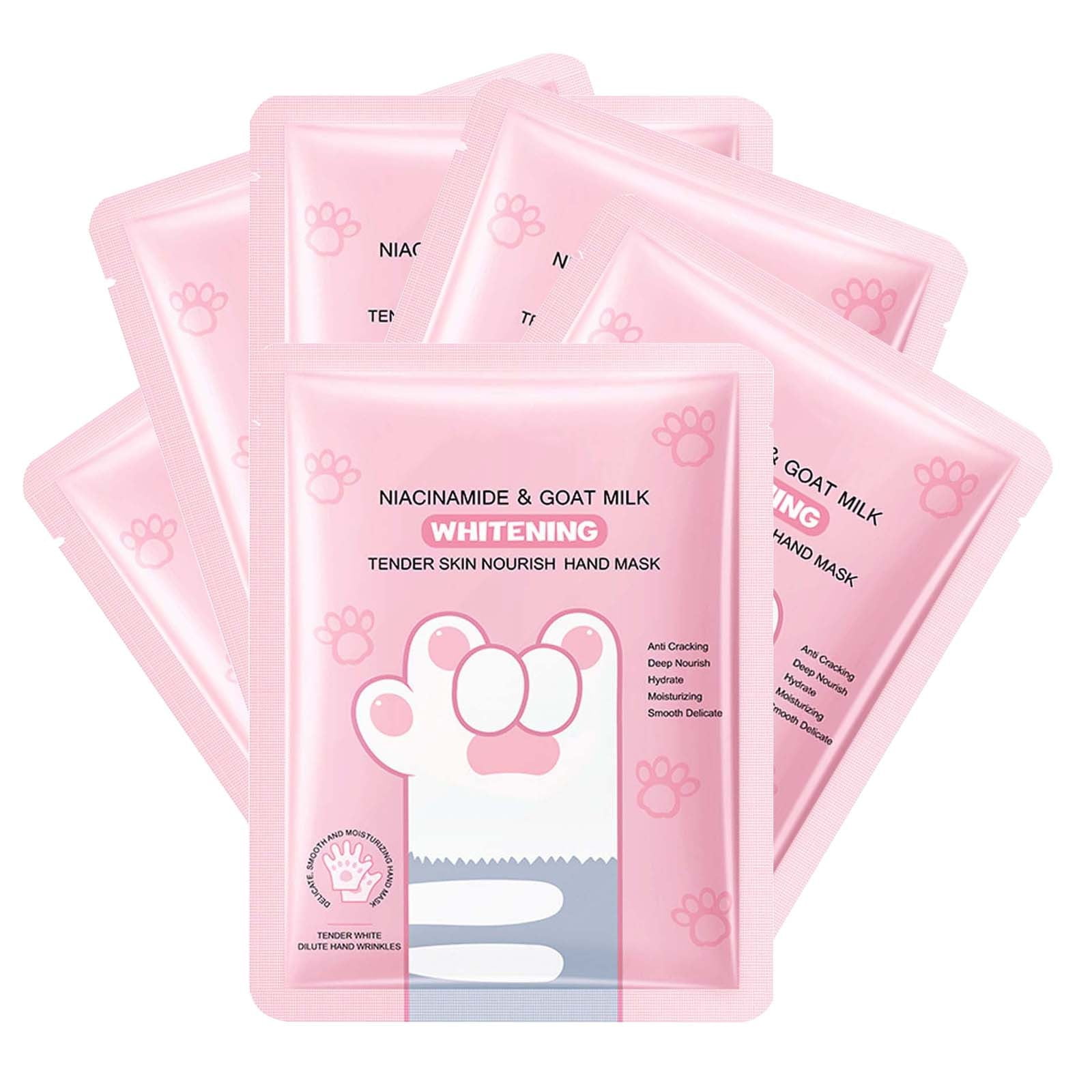 Hydrating Hand Mask Gifts Set,Intensive Cute Hand Masks for Dry Cracked ...